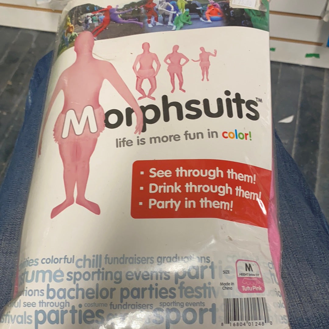 Pink Morphsuit (adult) – Dotsy's Entertainment Co.